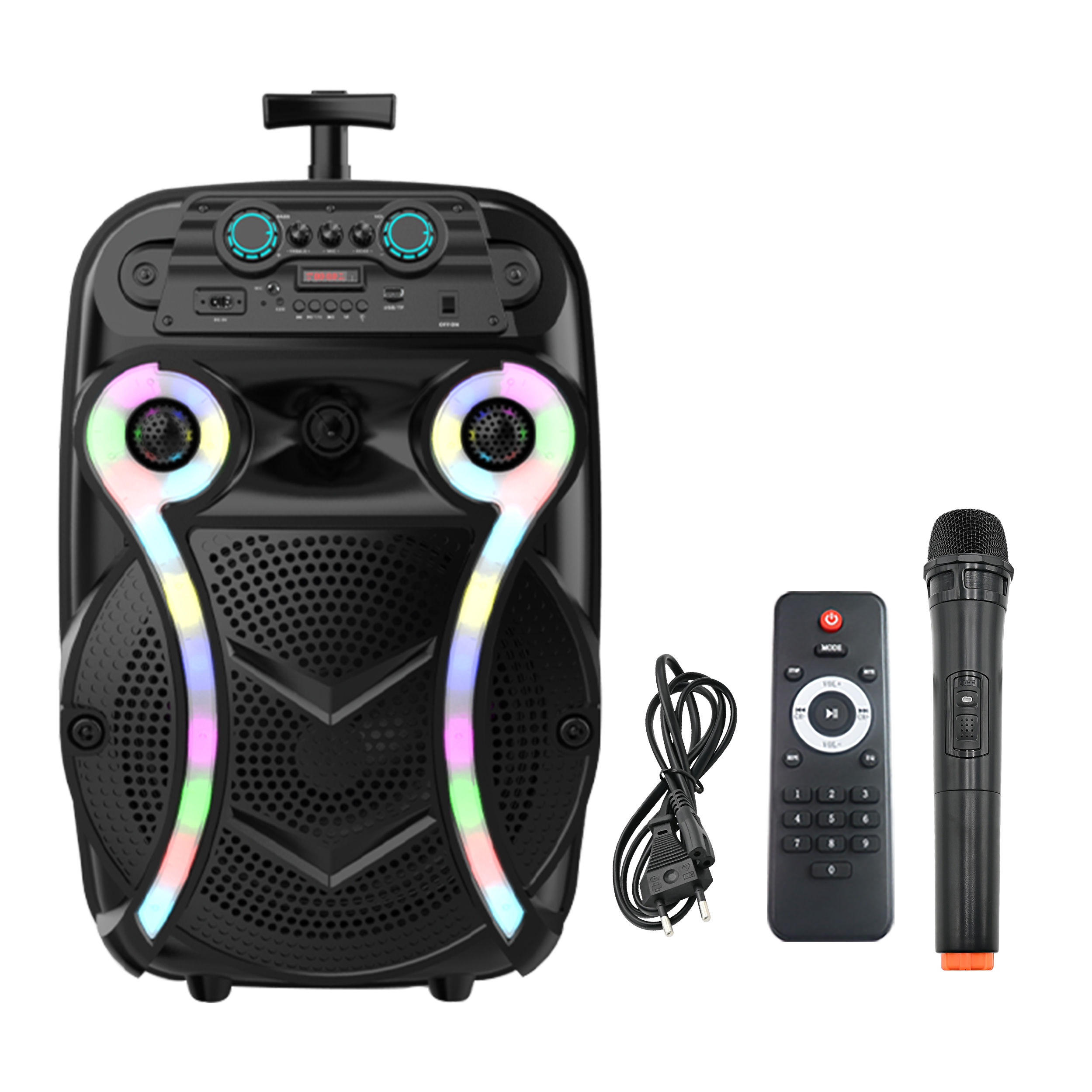 Buy Wholesale China Trolley Speaker Party Speaker Outdoor Bluetooth Wireless Super Bass Karaoke ...