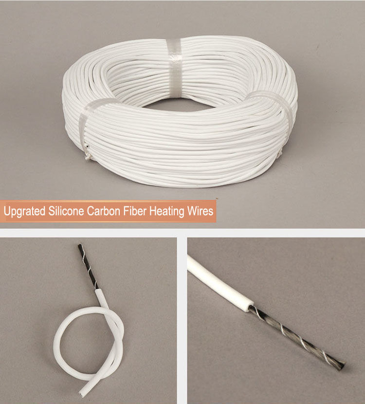 Buy Wholesale China 36k Carbon Fiber Heating Cables & Silicone Rubber ...
