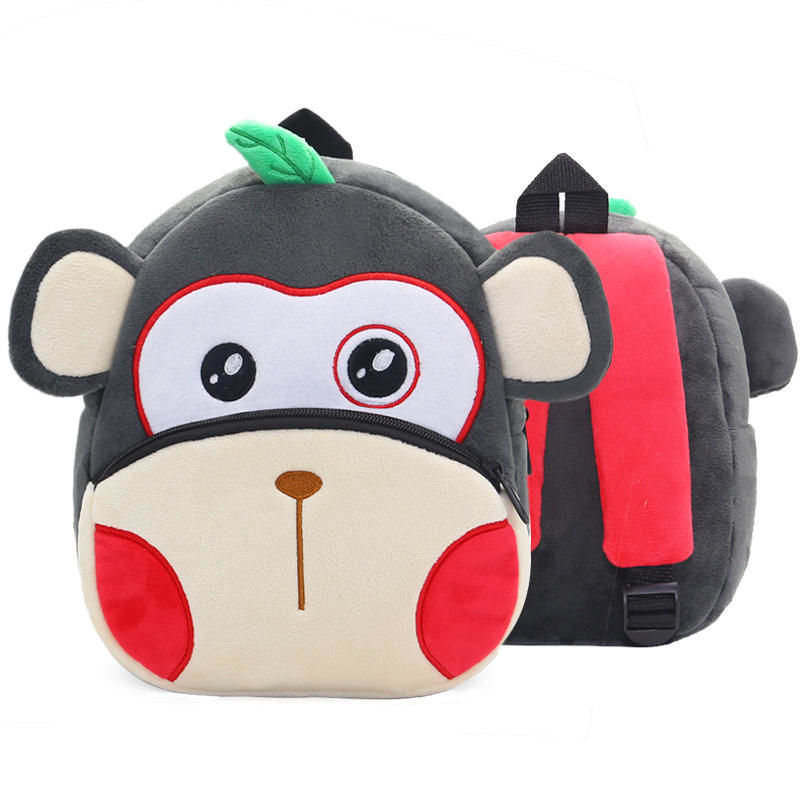 Buy Wholesale China 3d Cartoon Plush Children Backpacks Kindergarten ...