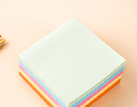 3in*3in High Quality Cute Multi Neon Colors 500 Sheets Neon Paper ...