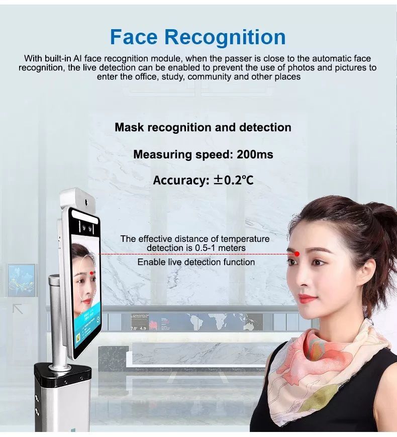 Buy Wholesale China Wholesale 8 Inch Face Recognition And Body
