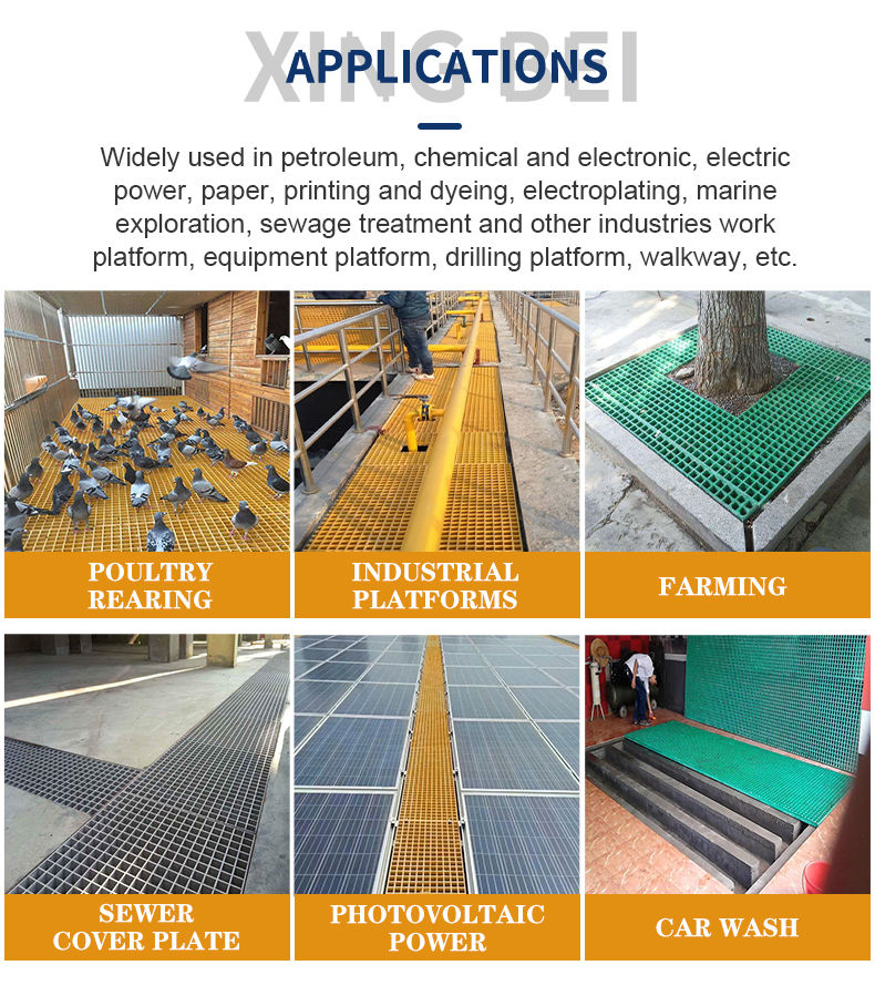 Wholesale Electrical Substation Fiberglass Flooring, 38*38*38mm ...