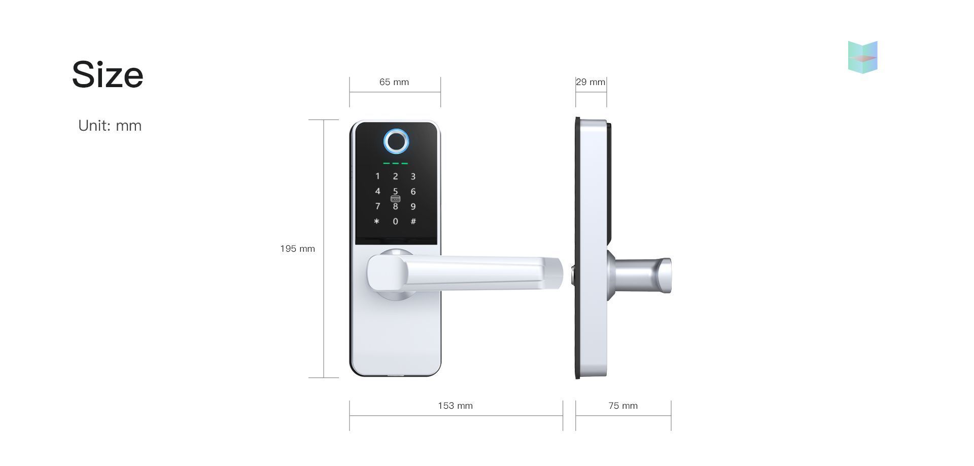 Buy Wholesale China Fashion Door Smart Tt Lock App Handle Keypad ...