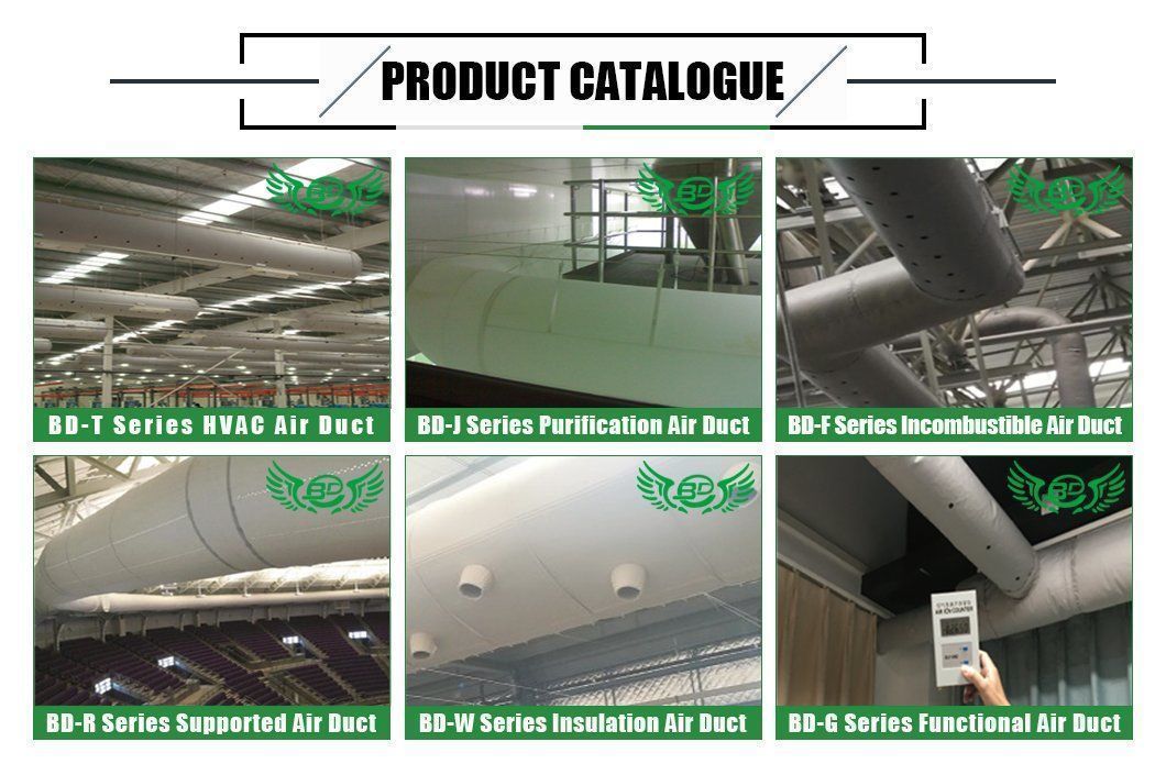 6 Penetration Rate Fabrics Ventilation Equipment Hvac Fabric Air Duct ...