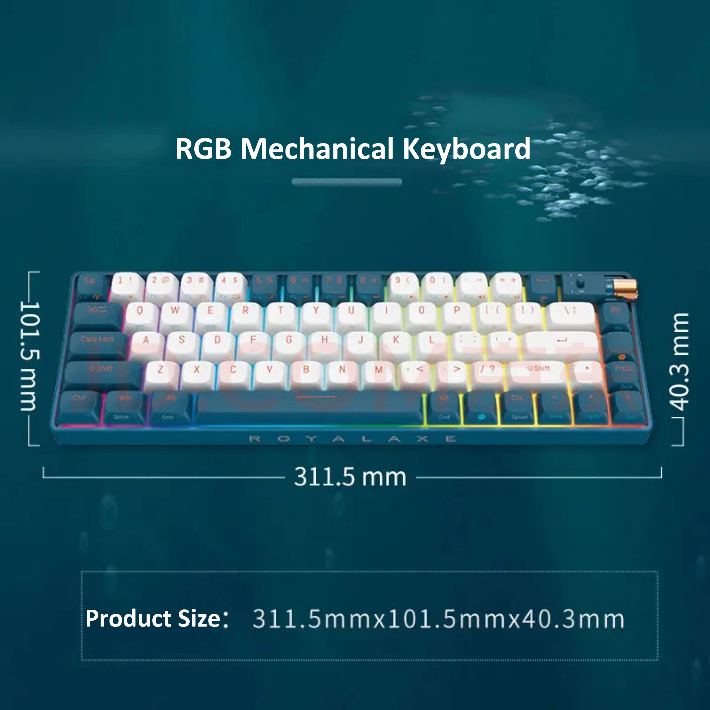 Buy China Wholesale Wired/wireless/bluetooth Mechanical Gaming Keyboard ...