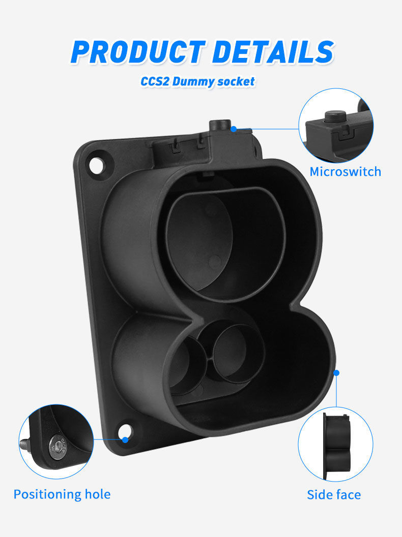 Ccs2 Ac Ev Charging Cable Holder Ccs2 Dummy Socket - China Wholesale ...