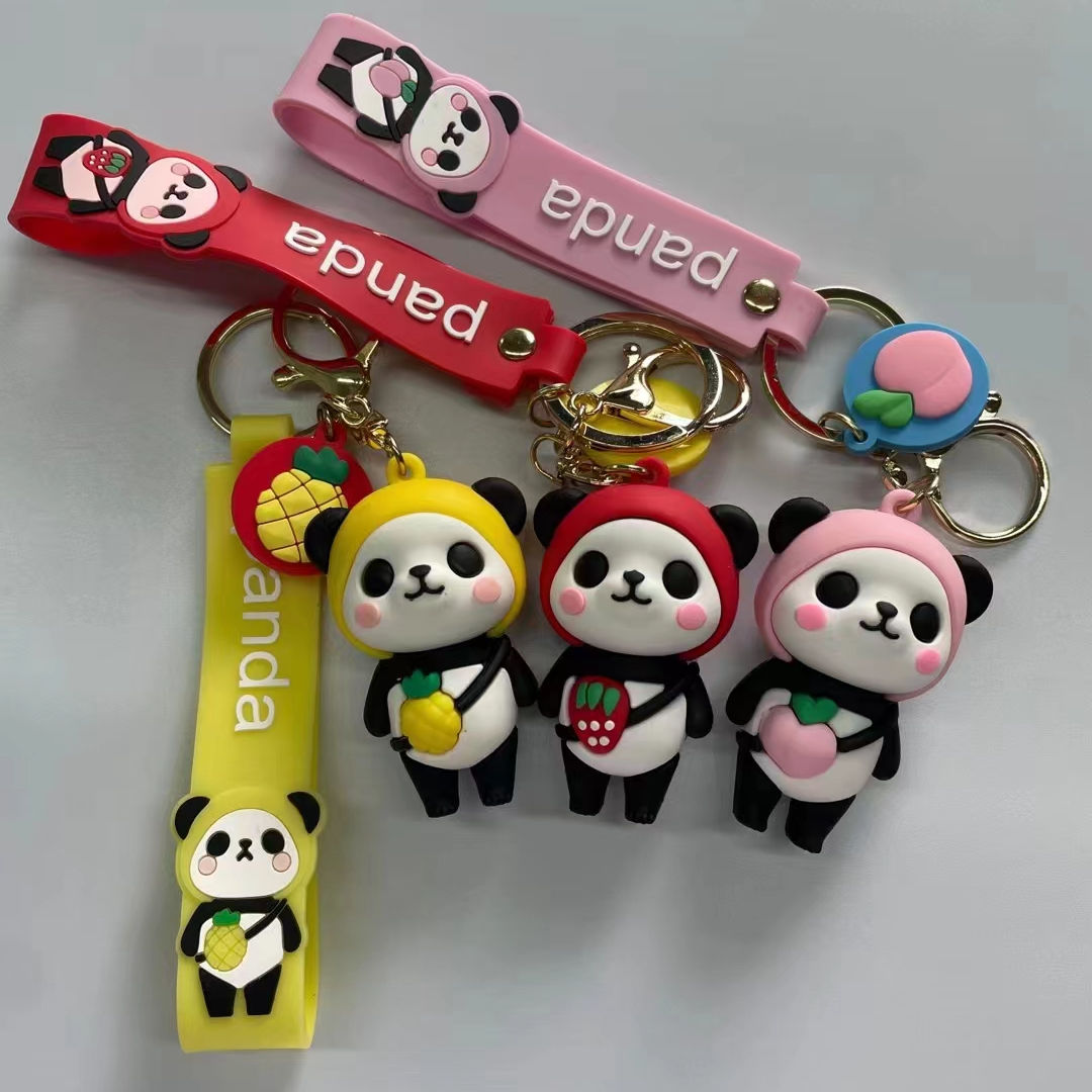 Buy Wholesale China Popular Selling Pvc Cartoon Keychain Animal Key ...