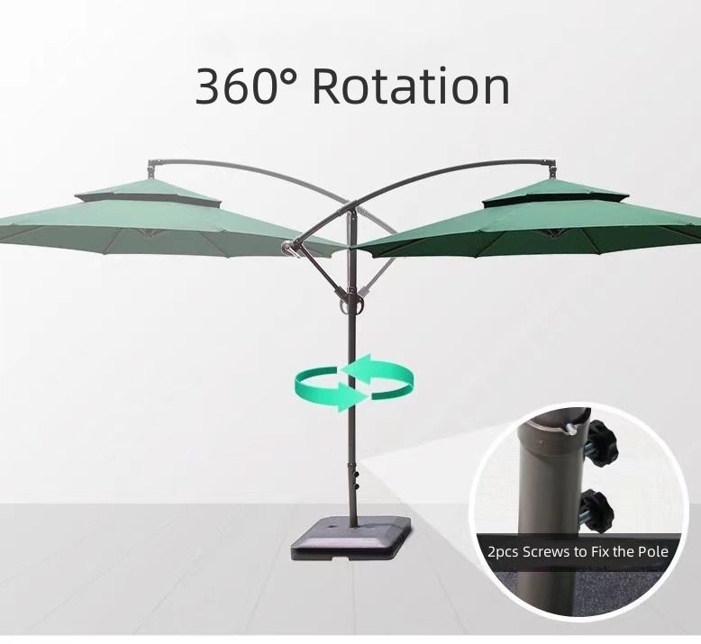 Buy Wholesale China Banana Umbrella Double Layer Patio Umbrella High ...