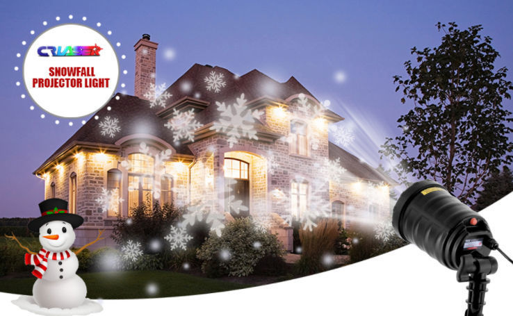 Buy Wholesale China Snowflake Led Light Projector Dynamic Snow Effect ...