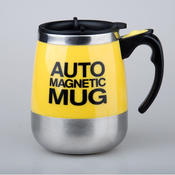 Buy Wholesale China Stainless Steel Self-stirring Coffee Mugs Auto Moto ...