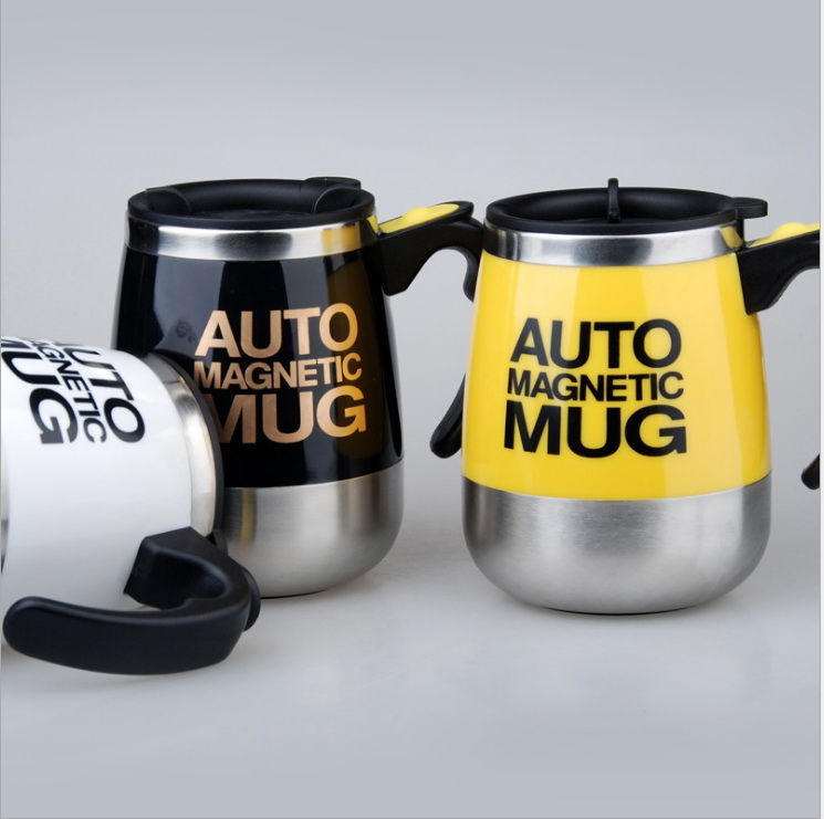 Buy Wholesale China Stainless Steel Self-stirring Coffee Mugs Auto Moto ...
