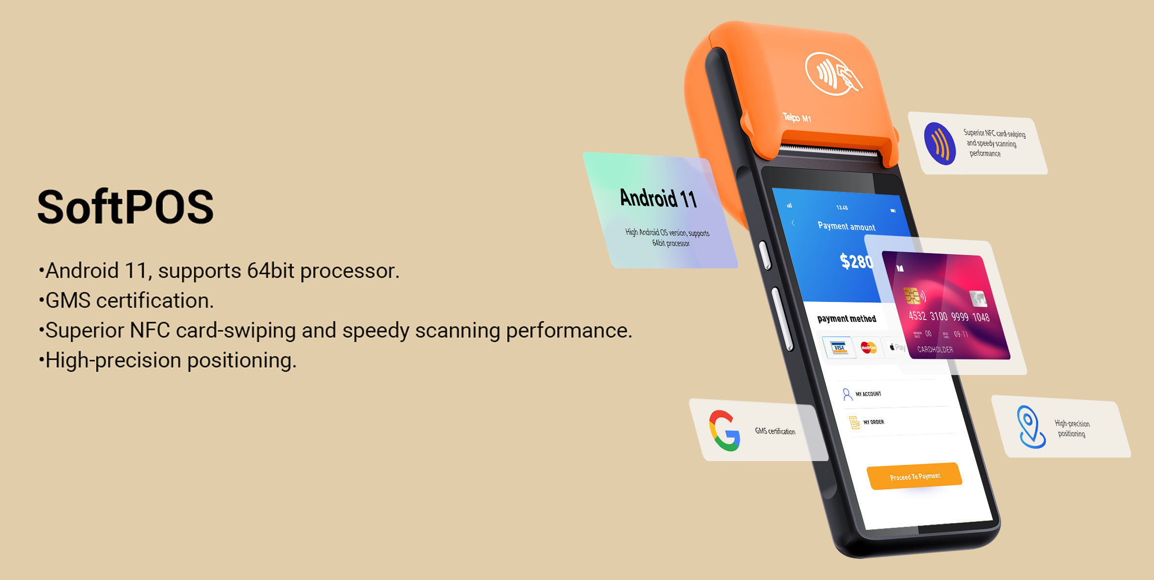 Buy China Wholesale Kit Punto De Venta Android 11 Card Readers Cashless ...