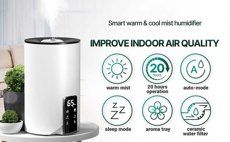 Buy Wholesale China 4l Large Room Smart Wifi App Control Top Filling ...