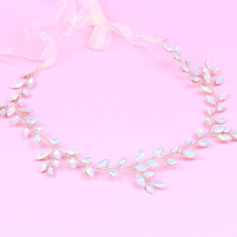 Cecilia Handmade Horse Eye Crystal Hair Bands Elegant Bridal Hair ...