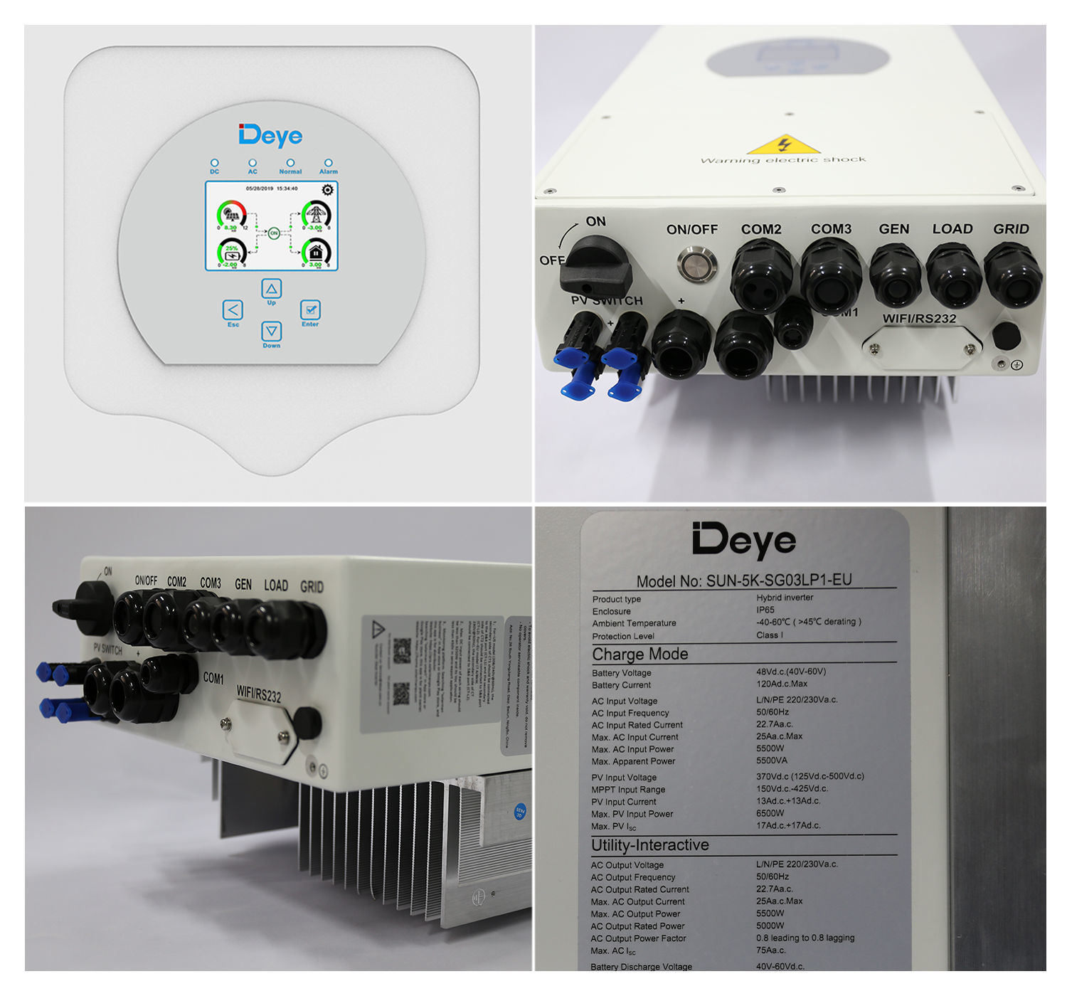Buy Wholesale China Deye Solar Energy Storage System Hybrid Inverter ...