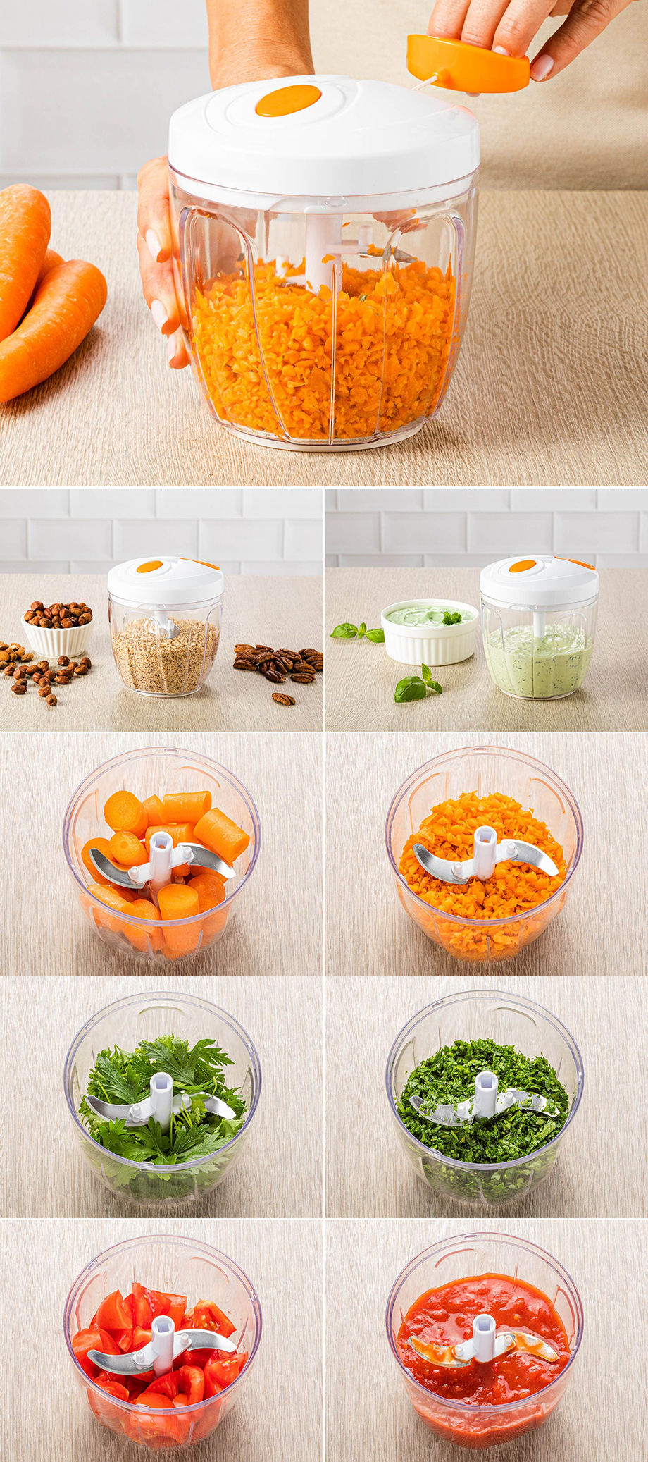 Buy Wholesale China Manual Food Chopper, Express Hand Held Chopper ...