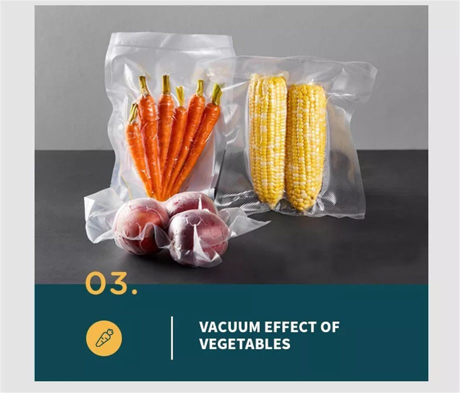 Buy Wholesale China Food Grade Plastic Packaging Bag Vacuum Sealer Food ...