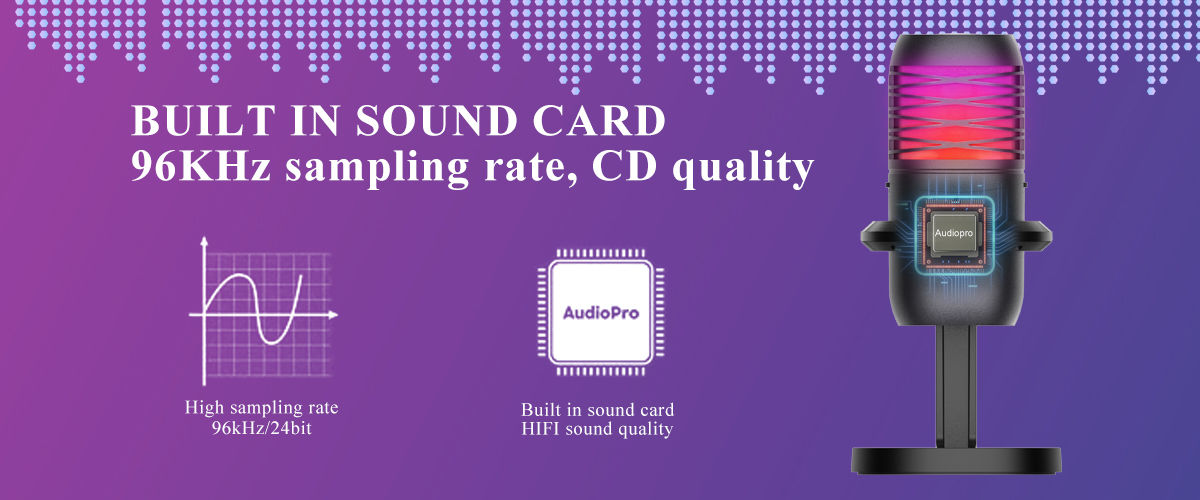 Buy Wholesale China Xzcolorful 7-color Rgb Gaming Microphone Cardioid ...