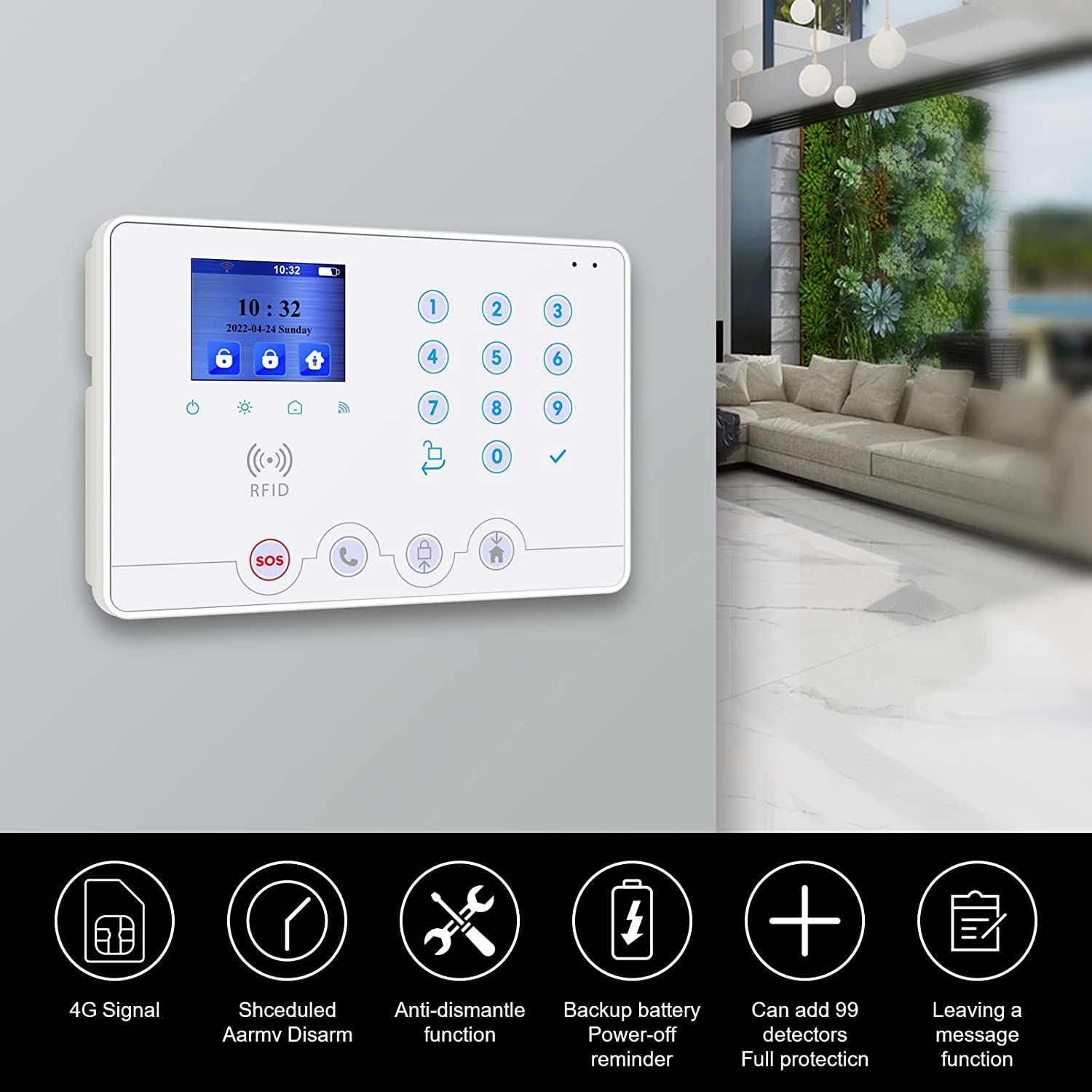 Bulk Buy China Wholesale Home Wireless Anti-theft Alarm System Wifi 4g ...