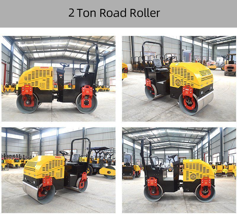 Buy Wholesale China Factory Price 2t Ride Double Drum Road Roller ...