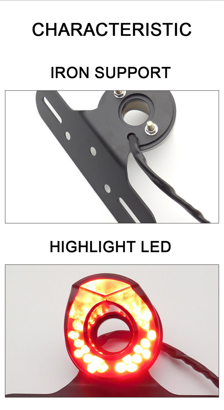 Buy Wholesale China Universal 30 Les Motorcycle Led Running Light Retro ...