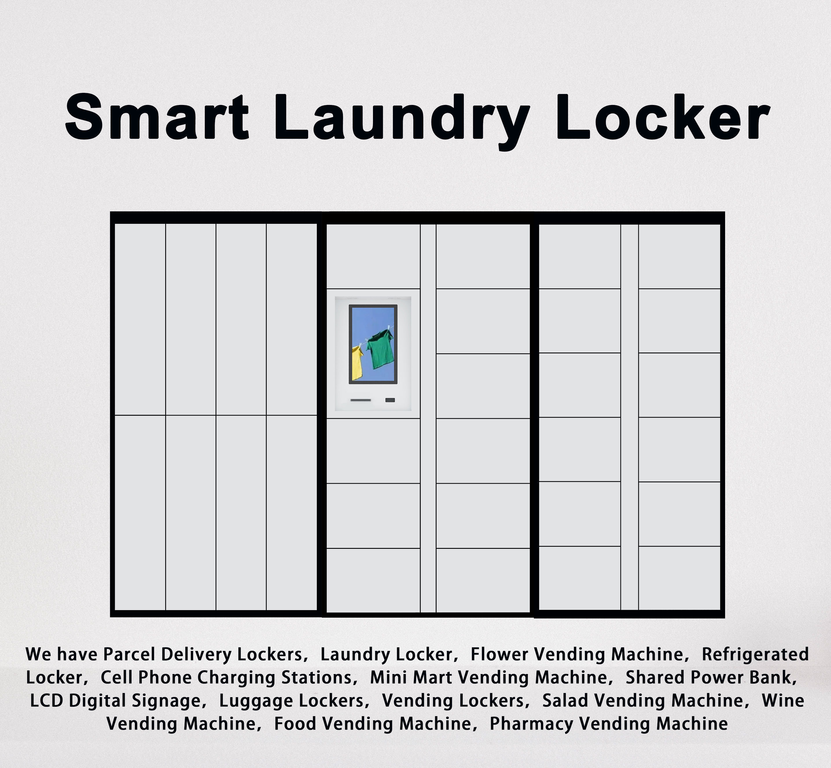 Buy Wholesale China Winnsen Modern Smart Laundry Washing Machine Locker ...