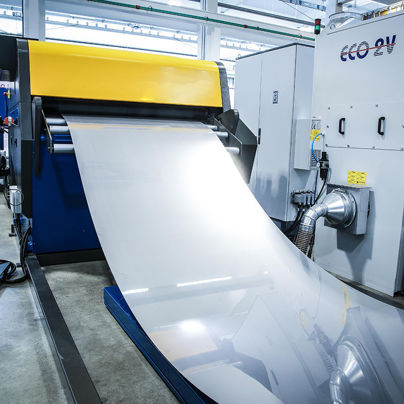 1050 Gold / White / Red / Black Coated Aluminum Coil For Gutters ...