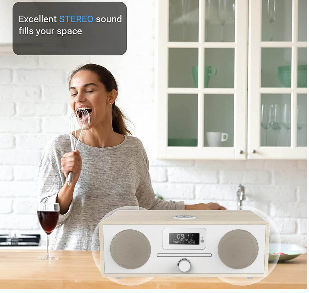 Micro Cd System With Bluetooth, Cd/usb/fm/aux All-in-one Audio, Mini ...