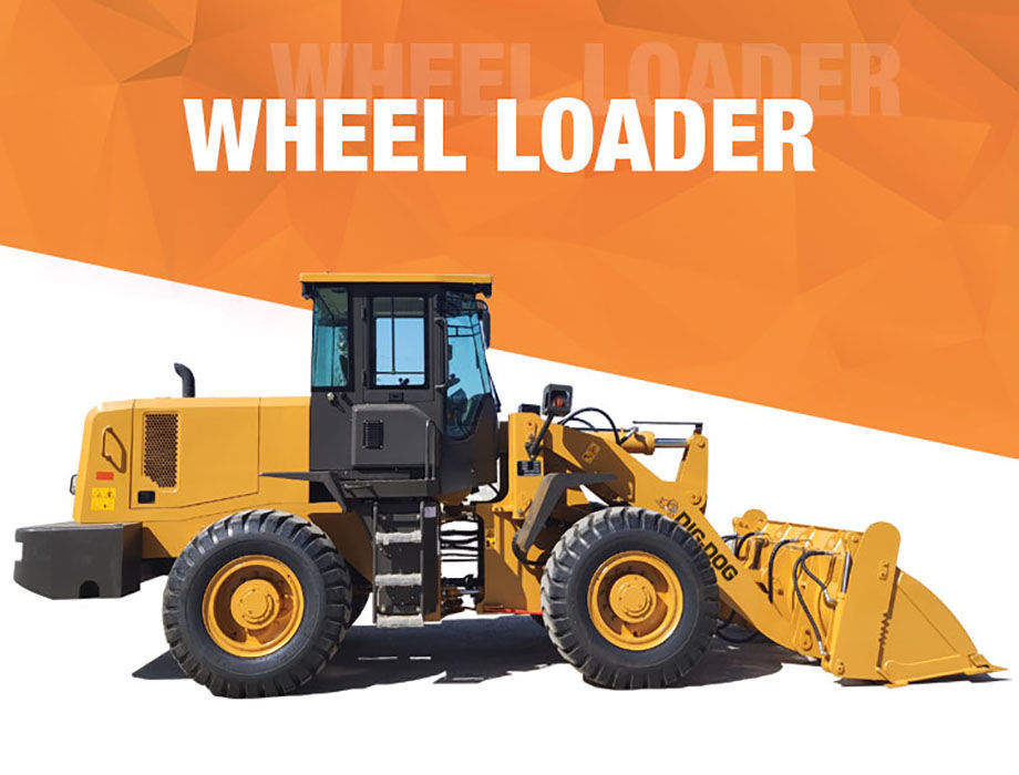 2.5 Ton Wheel Loader Articulated Loader Wheel Loader With Heavy Bucket ...