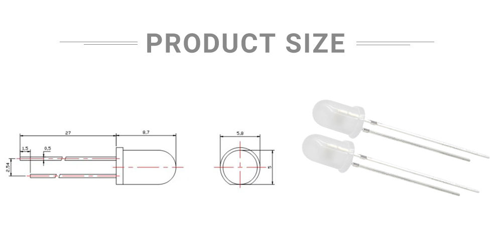 Buy Wholesale China White Diffused 5mm Led 7000k 8000k 9000k 10000k ...