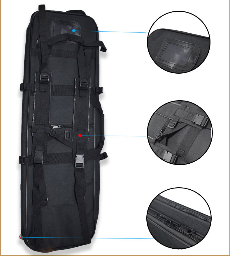Buy Wholesale China Custom War Game Rifle Drag Bag Long Gun Military ...