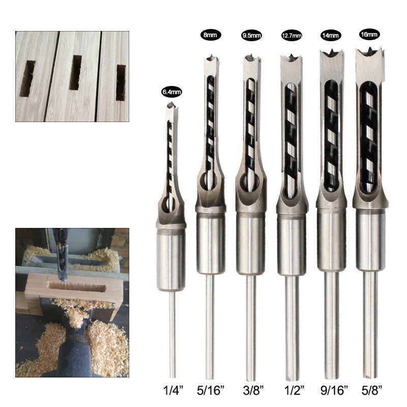 Bm 6 To 30 Mm Square Hole Drill Bit Hole Reaming Square Auger Eyes ...