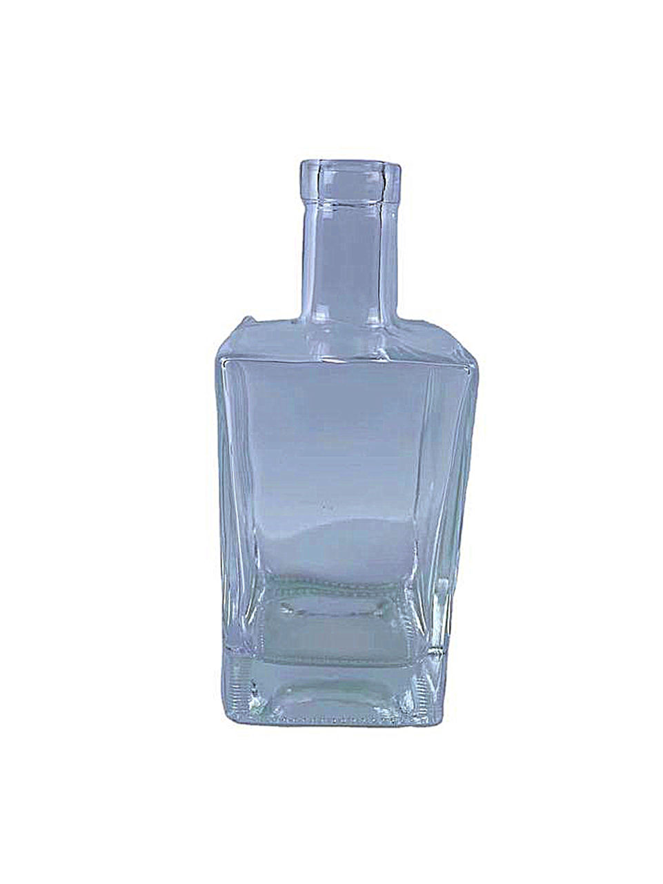 Buy Wholesale China Wholesale Embossed Square Empty 750ml Glass Liquor ...