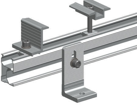 Buy Wholesale China Aluminum Solar System Solar Mounting Clamp, Solar ...