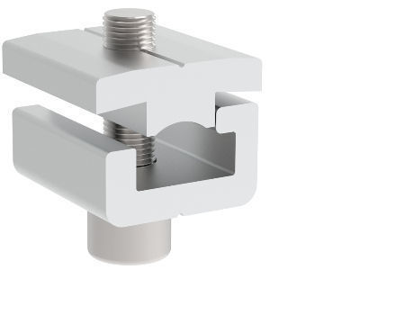 Buy Wholesale China Aluminum Solar System Solar Mounting Clamp, Solar ...