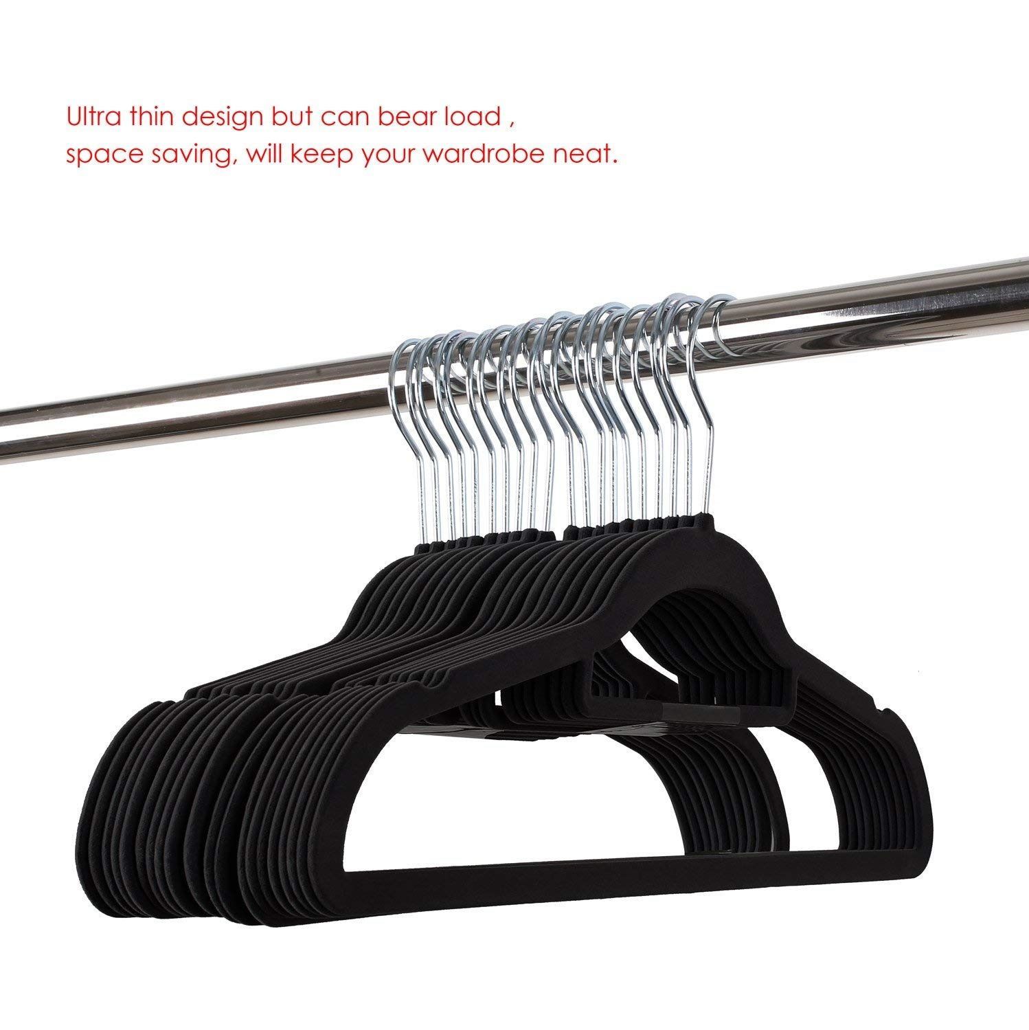 Buy Wholesale China Premium Velvet Hangers Non-slip Plastic Hanger ...