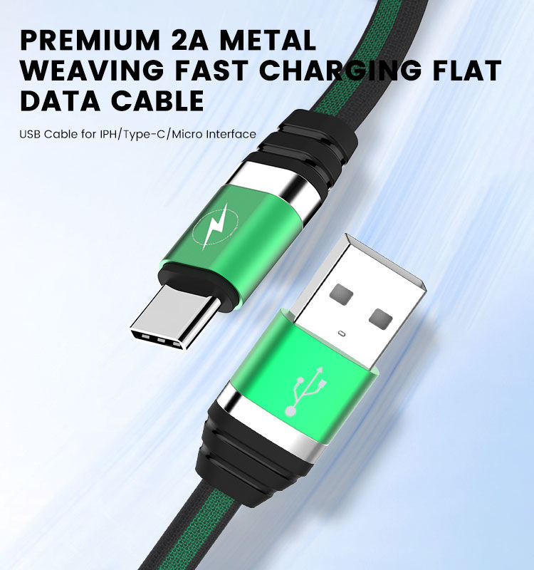 Somostel 2022 New High Quality Premium 2a Metal Weaving Fast Charging ...