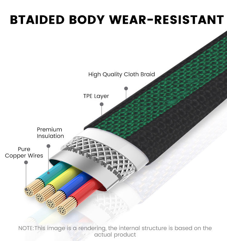 Somostel 2022 New High Quality Premium 2a Metal Weaving Fast Charging ...