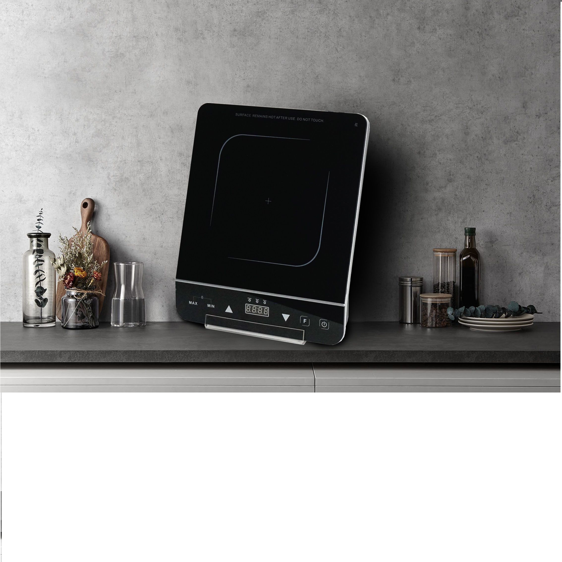 Etl Certificate Touch Control 120v 1800w 4 Led Display Induction Cooker ...