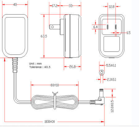 7w Ul Us Ac Dc Adapter 7v 1a 1000ma Switching Power Supply - Buy China ...
