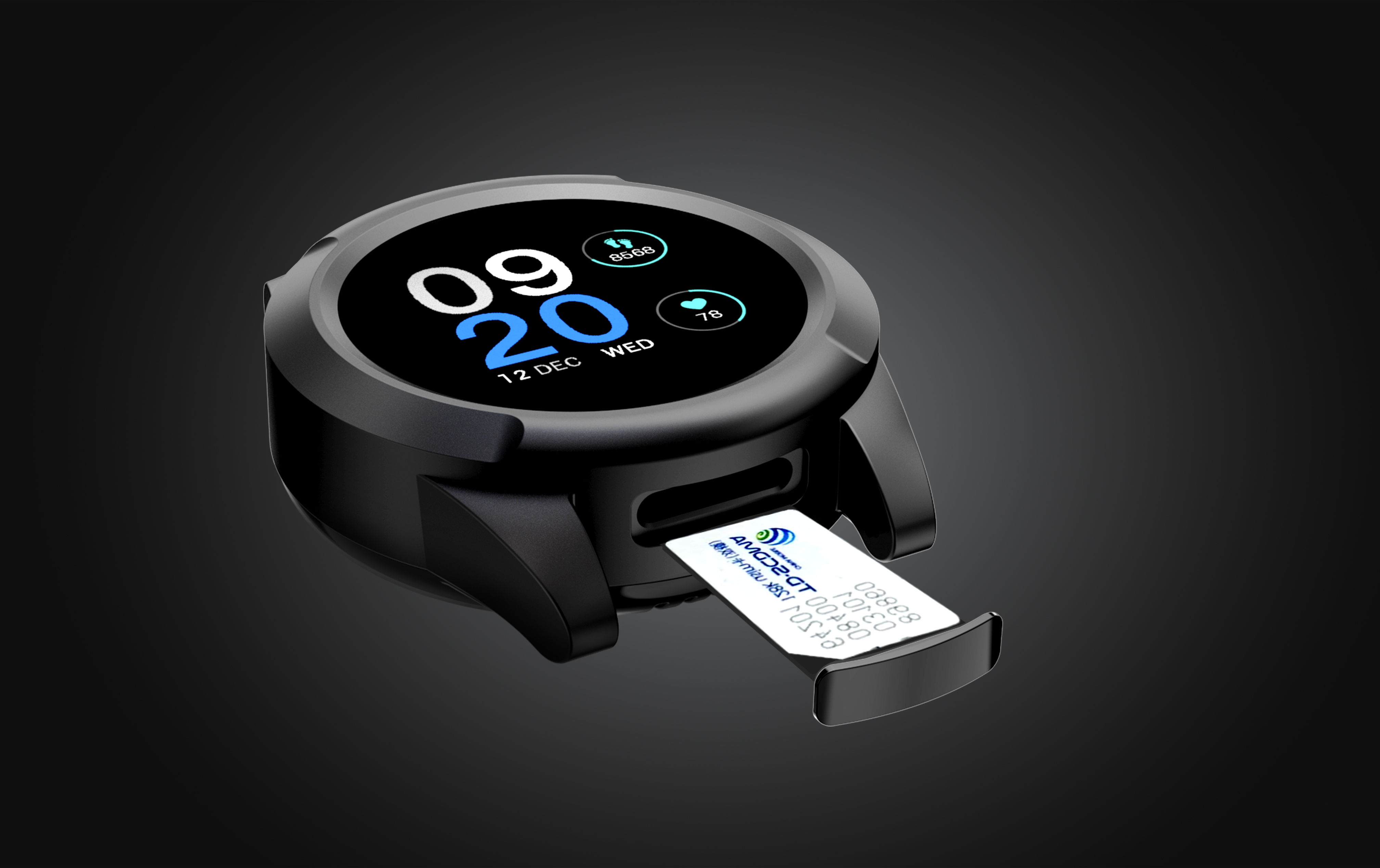 Buy Wholesale China Touch Screen 2 Way Calling Smart Watch With Fall ...