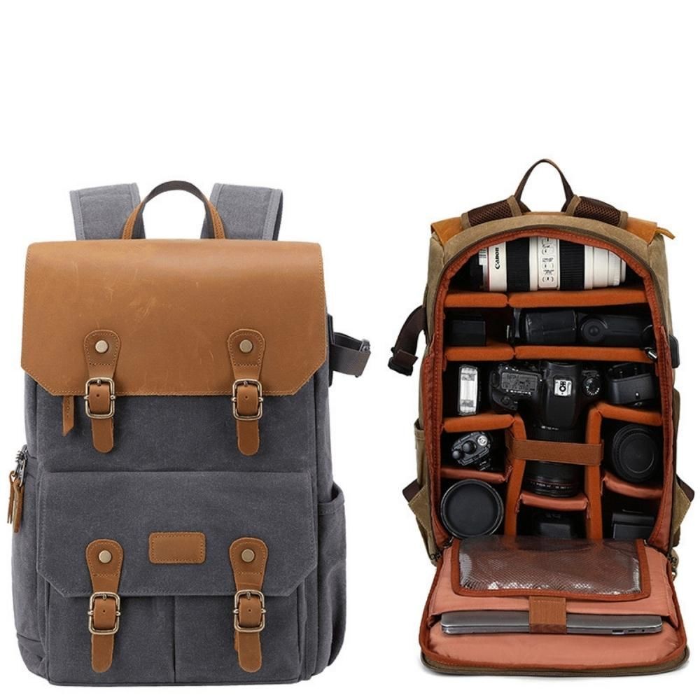 Achetez en gros Sac à Dos Pour Appareil Photo Rétro étanche Avec ...