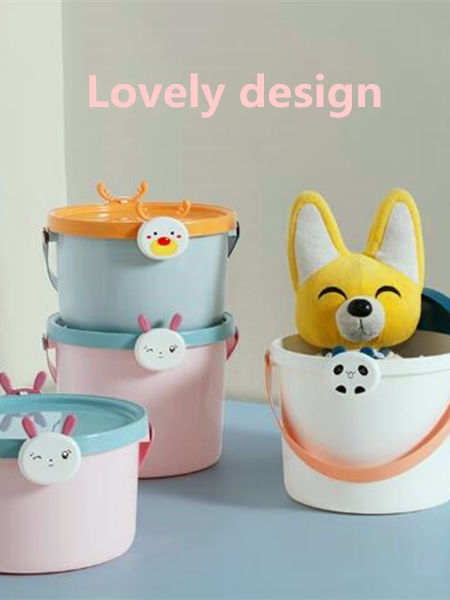 Buy Wholesale China Toy Storage Bucket Children Cartoon Portable ...