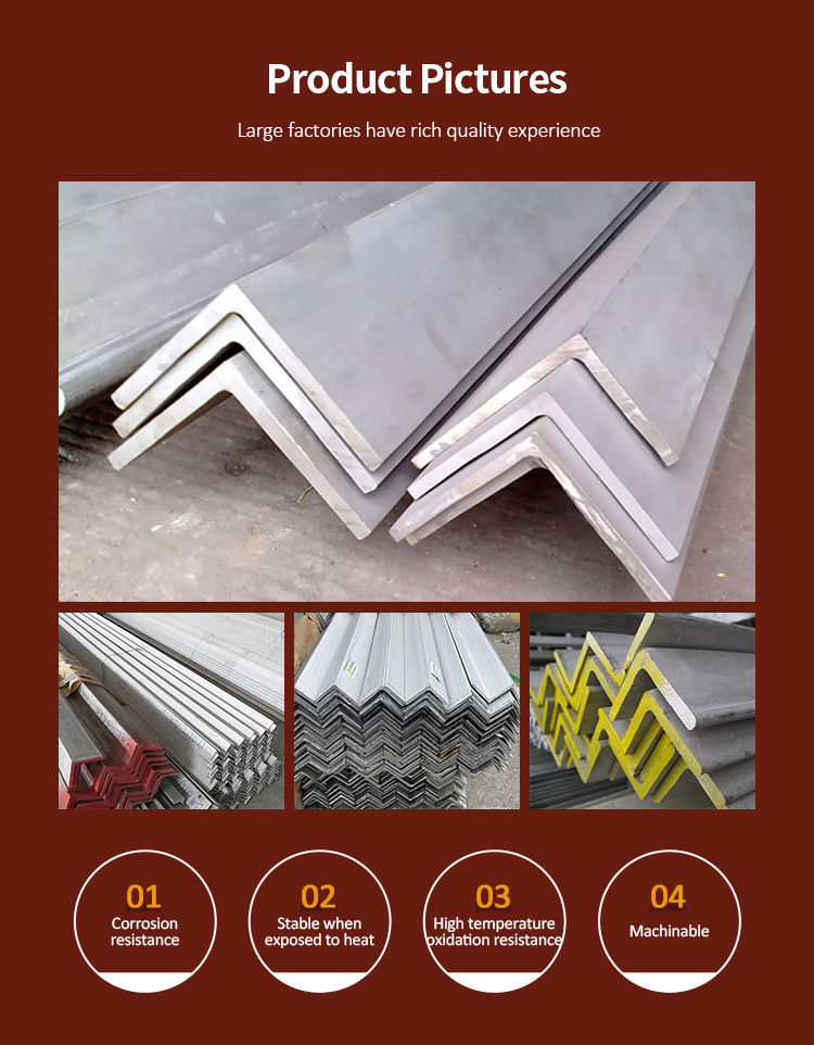 300 Series Angle Iron Bar Rqual Steel Angle Bar Stainless Stainless ...
