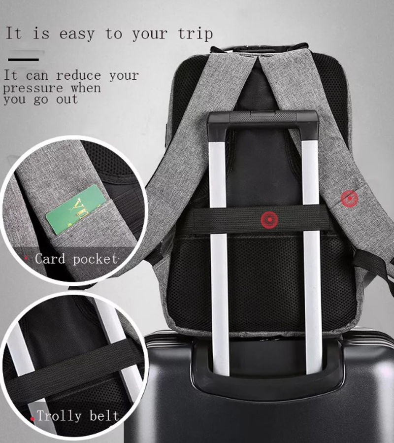 Buy Wholesale China Outdoor Travel Anti Theft Laptop Backpack Mochila ...