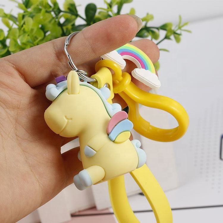 Buy Wholesale China 3d Keychains Custom Cartoon Keyring Real Soft 3d ...