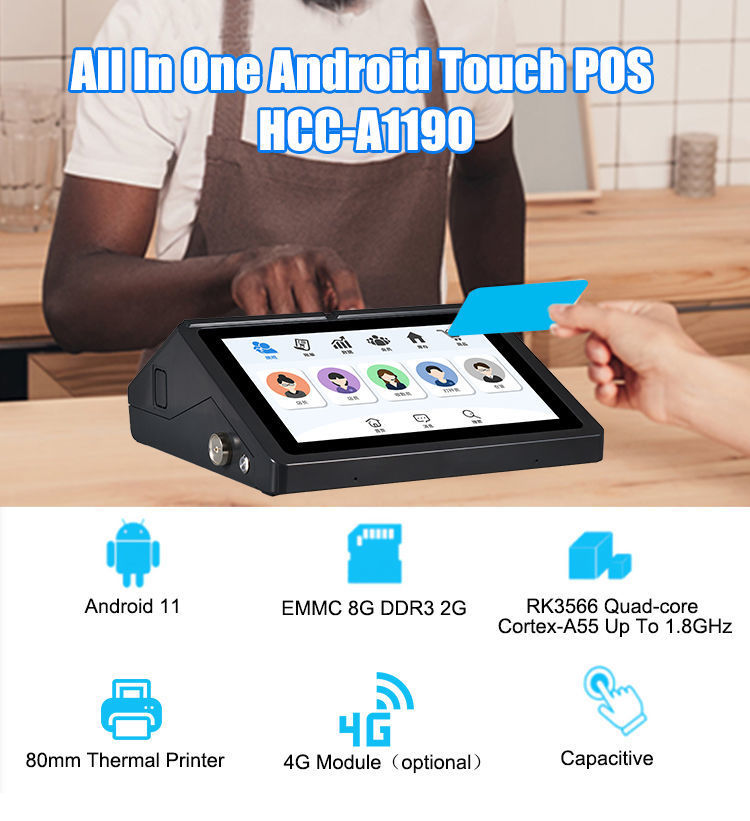 Buy Wholesale China Android 11 Touch Pos Terminal For Cinema E-ticket ...