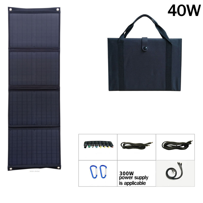 Buy Wholesale China Foldable Outdoors Solar Panel 40w Waterproof Usb Dc ...