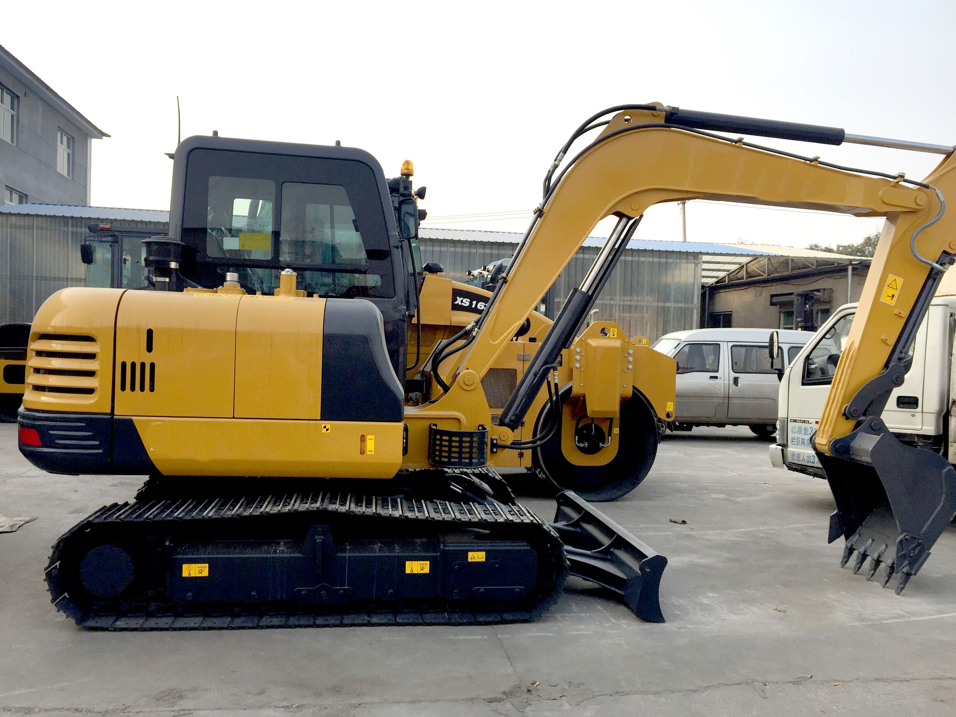 Buy Wholesale China 6.5ton Crawler Excavator Xe60da Mini Digger ...