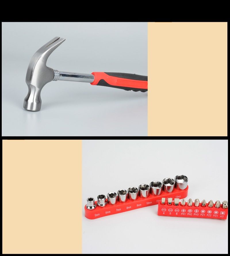 Buy Wholesale China Home Tool Kit 45- Piece Mechanics Repair Tools Kit ...